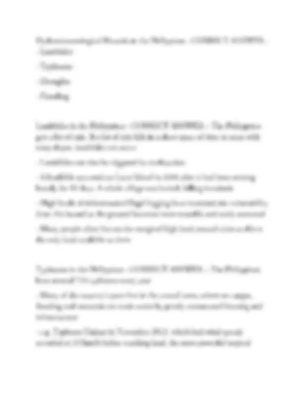 GEOGRAPHY EDEXCEL A LEVEL PAPER 1 Questions And Answers 2025\2026 ...