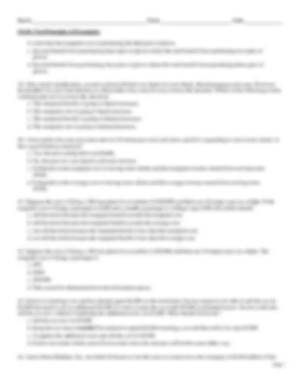 Test Bank for Principles of Microeconomics, 10th Edition by N. Gregory ...