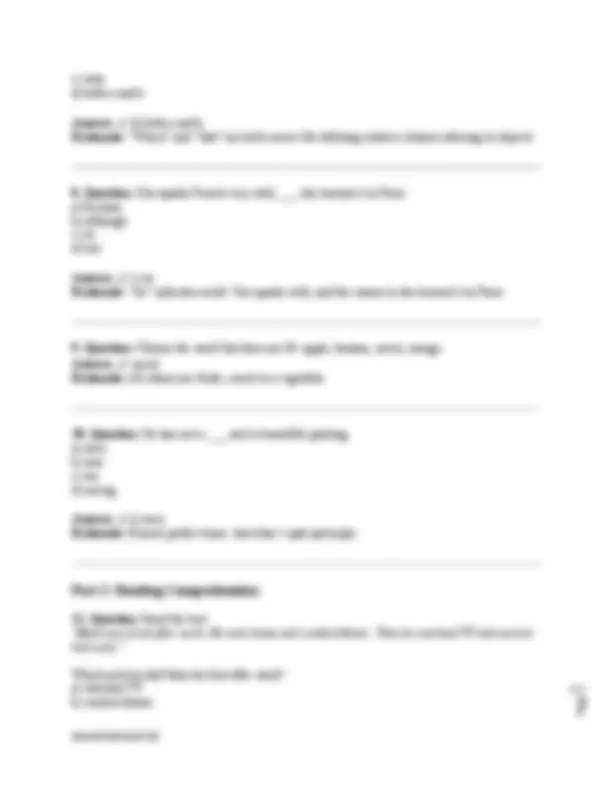 Oxford Placement Test Practice Exam: Grammar, Vocabulary, and ...