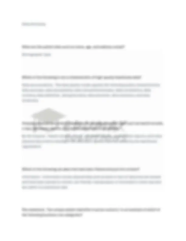 RHIT Exam Domain 1: Data Content, Structure, and Information Governance ...