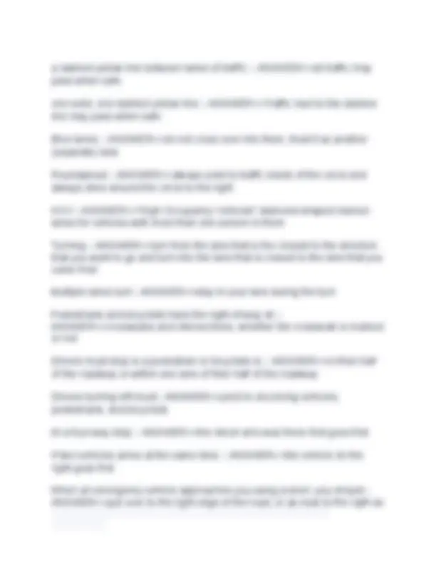 Washington State DOL Written Final Test Practice Questions 2025 | Exams ...