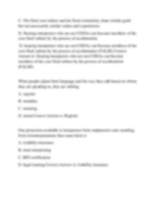 NIC (National Interpreter Certification) Questions with Correct Answers ...