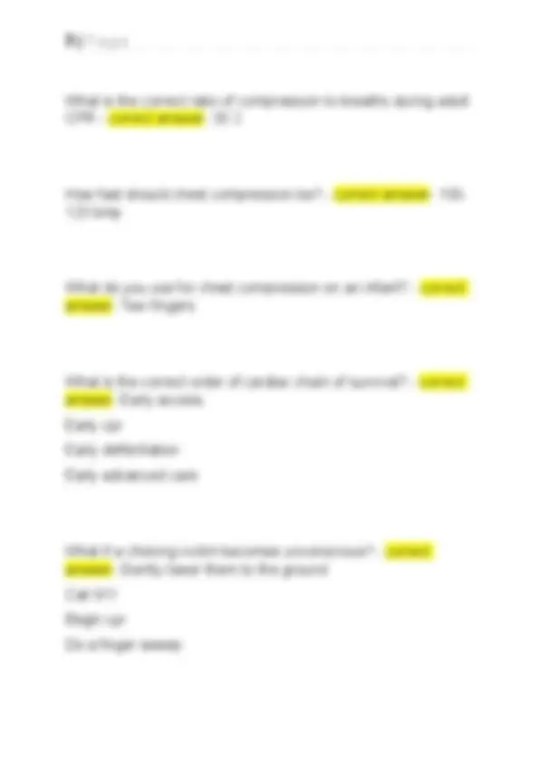 AMERICAN RED CROSS LIFEGUARDING FINAL WRITTEN EXAM 2025 UPDATED EXAM ...