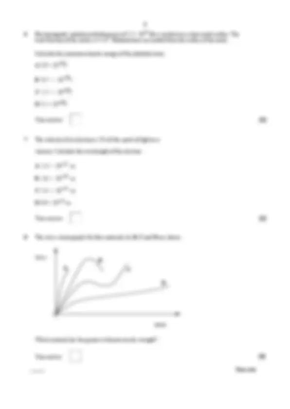 025 OCR AS Level Physics A H156/01 Breadth in physics Includes Verified ...