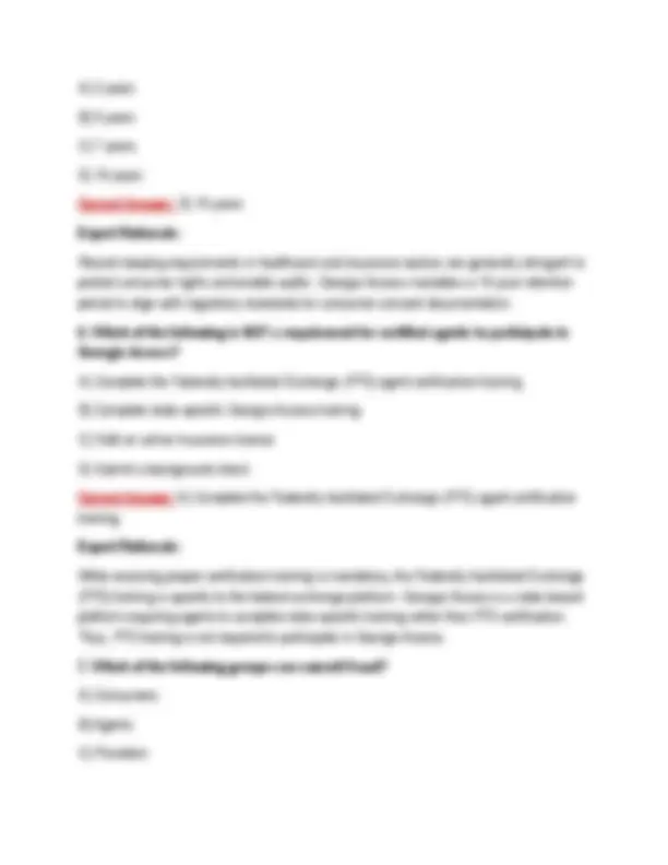 2026 Georgia Access Agent Certification Exam – Actual Questions ...
