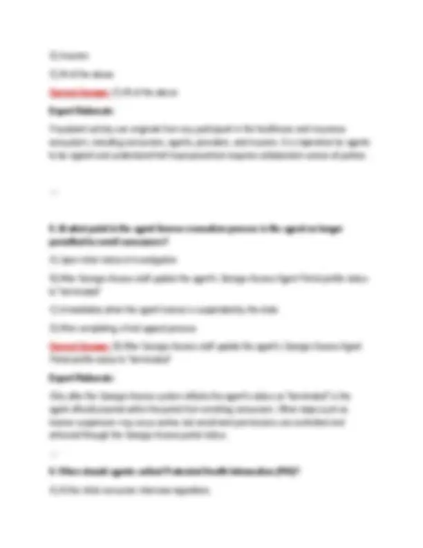 2026 Georgia Access Agent Certification Exam – Actual Questions ...