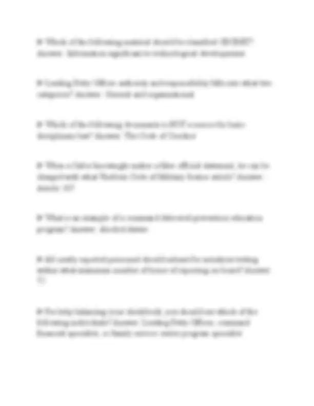 NAVY PMKEE E6 CAREER INFORMATION COMPREHENSIVE EXAM 2026 QUESTIONS WITH ...