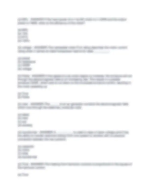 Electrical Apprenticeship First Year Final Exam Questions and Answers ...
