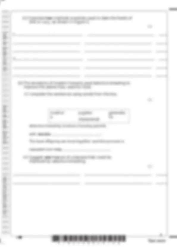 2025 Pearson Edexcel GCSE In Biology (1BI0) Paper 1F (Verified Question ...