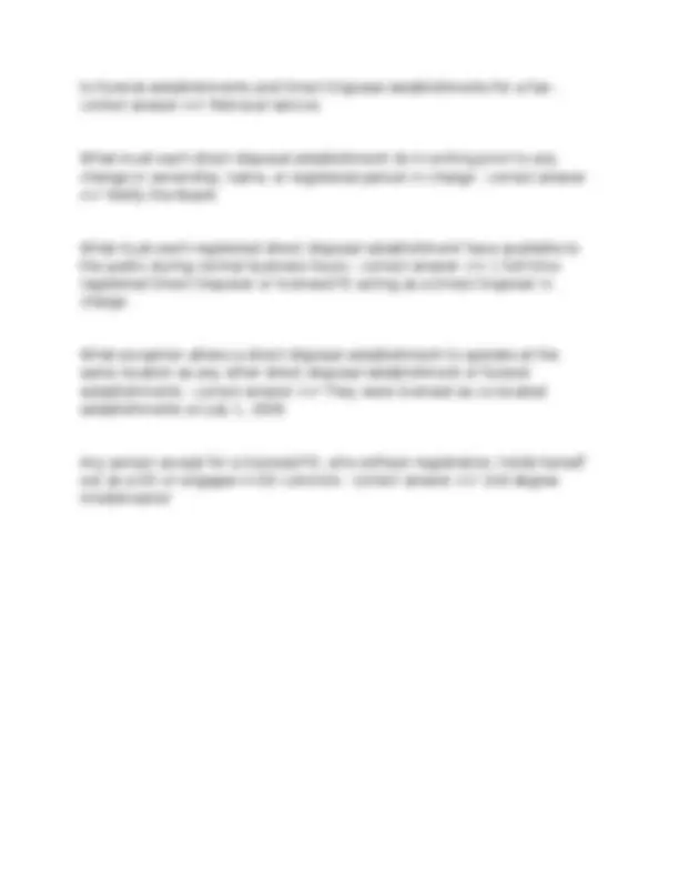Florida Funeral State Test Study Guide with Complete Solutions | Exams ...