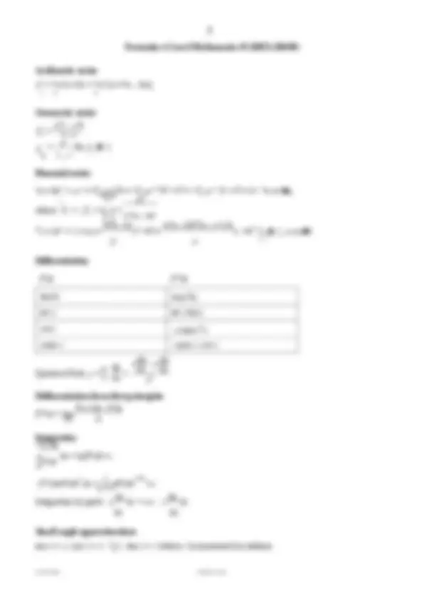 A Level Mathematics B (MEI) H640/02 Pure Mathematics & Statistics ...