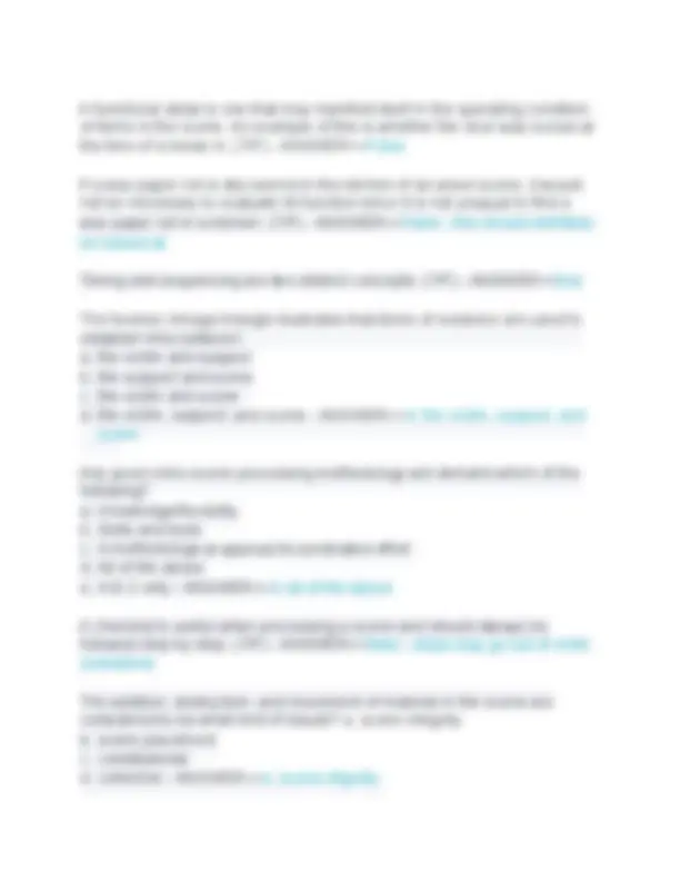 CRIME SCENE ANALYST IAI REVIEW 100 STRUCTURED QUESTIONS AND WELL ...