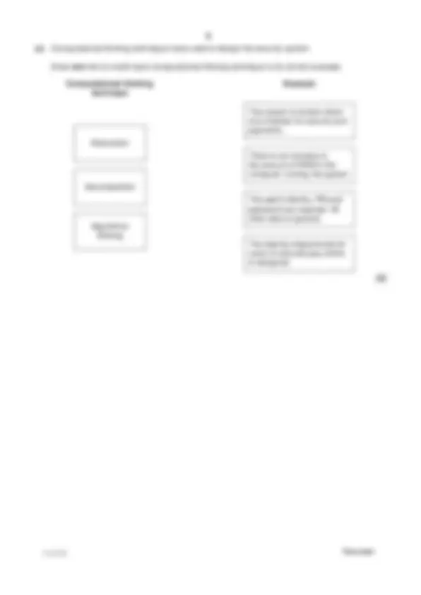 GCSE COMPUTER SCIENCE — Actual May 2025 PAST PAPER: Computational Thinking, Algorithms an ...