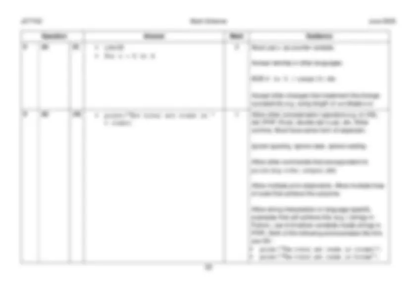 GCSE COMPUTER SCIENCE — Actual May 2025 PAST PAPER: Computational Thinking, Algorithms an ...