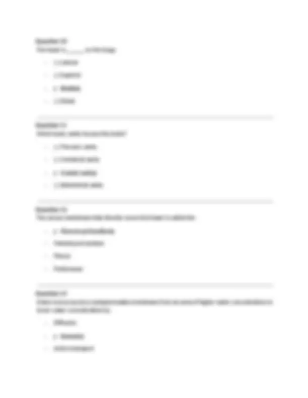 BIOL251 Human Anatomy & Physiology I w/Lab 2025 | Module 1 Exam Review ...