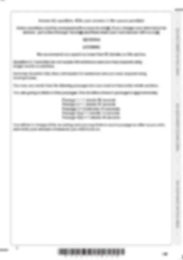 Pearson Edexcel Level 3 GCE - June 2025 - French (Advanced) PAPER 1 ...
