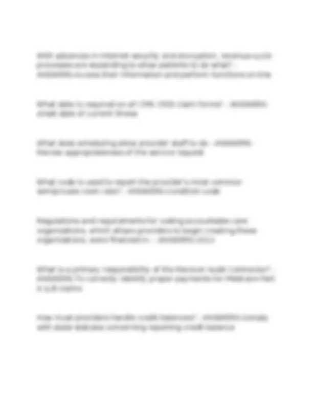 Healthcare Revenue Cycle Management: Key Concepts and Patient Accounts ...