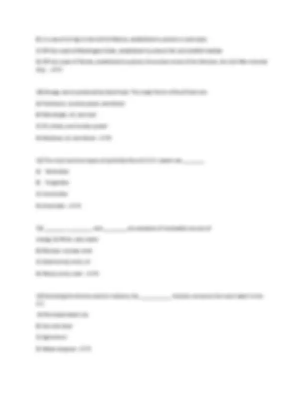 ESRM Previous Exam 2 // Correct Questions And Verified Answers | Latest ...