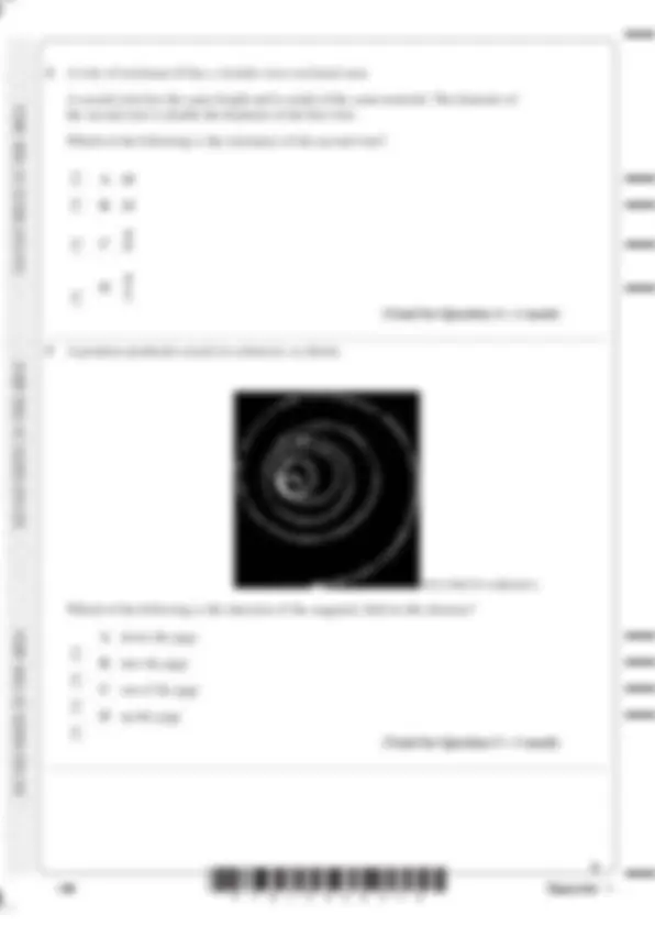 EDEXCEL A LEVEL PHYSICS (PH0/01) QUESTION PAPER 1 AND MARK SCHEME ...