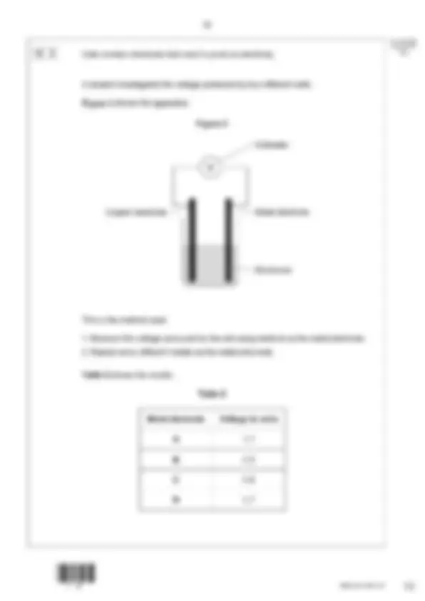 Actual 2025 AQA GCSE CHEMISTRY 8462/1F Paper 1 Foundation Tier Question ...
