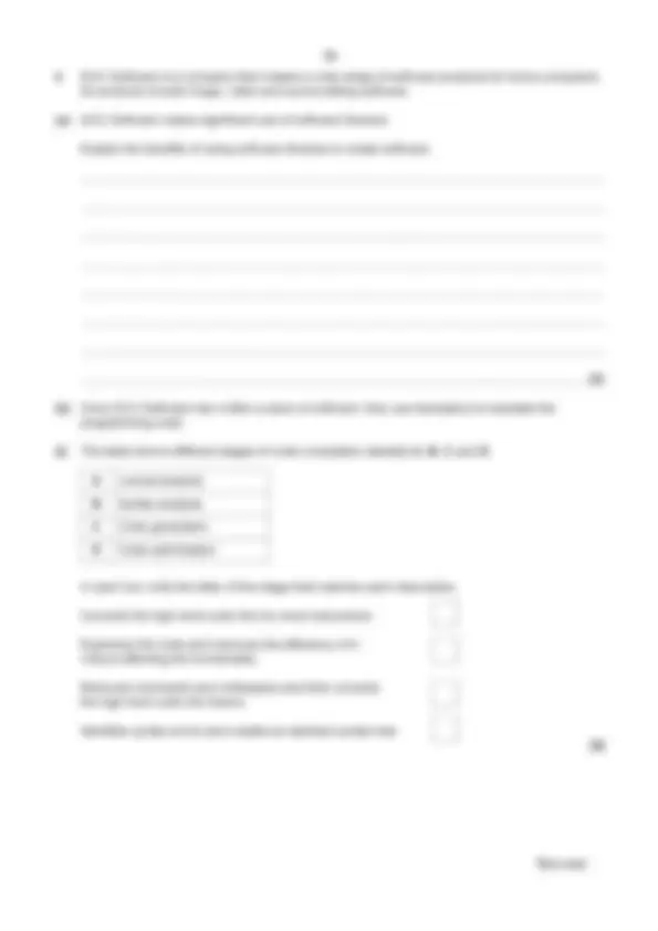 2025 OCR A LEVEL Computer Science Paper 1 & 2 QUESTION PAPERS + MARK ...