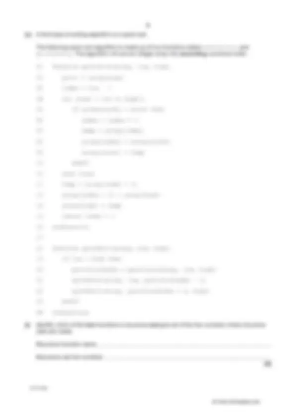 2025 OCR A LEVEL Computer Science Paper 1 & 2 QUESTION PAPERS + MARK ...