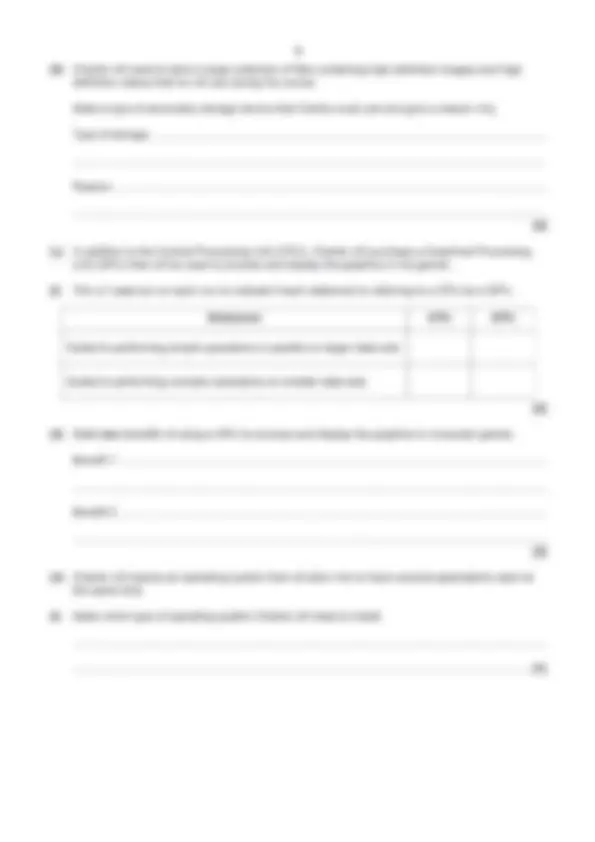 2025 OCR A LEVEL Computer Science Paper 1 & 2 QUESTION PAPERS + MARK ...