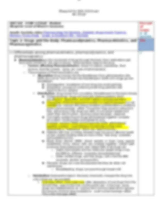 NSG 318 Exam 4 Pharmacology Blueprint 2026 – Specialized Drug Therapies ...
