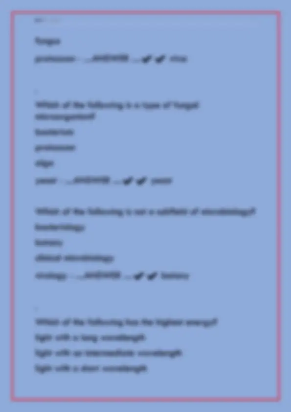 WESTCOTT MICROBIO FINAL QUESTIONS AND ANSWERS 2025 | Ace Your Exam ...