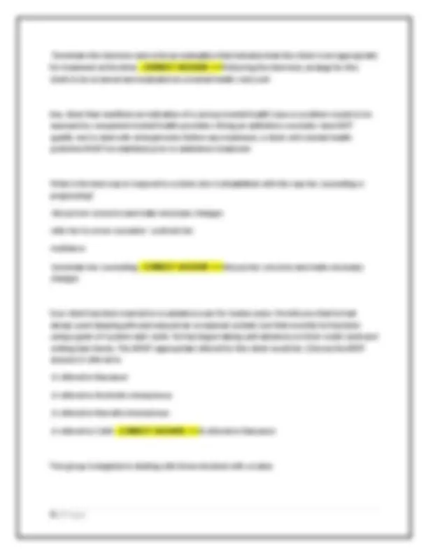 CAADC FINAL ASSESSMENT EXAM 2025 ACTUAL EXAM 200 QUESTIONS AND CORRECT ...