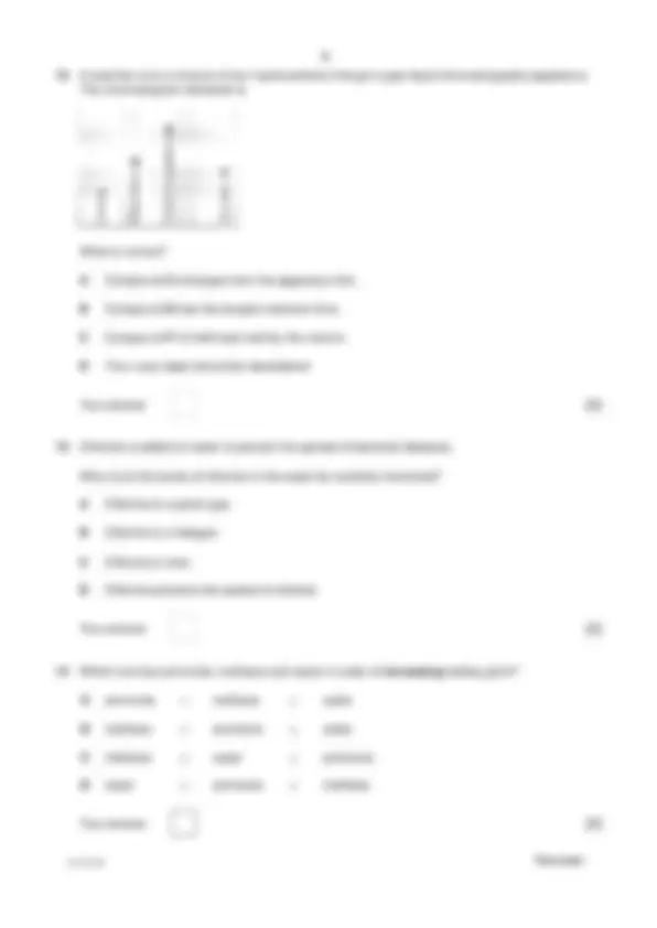 A LEVEL CHEMISTRY B (SALTERS): Actual June 2025 PAST PAPER 1 ...