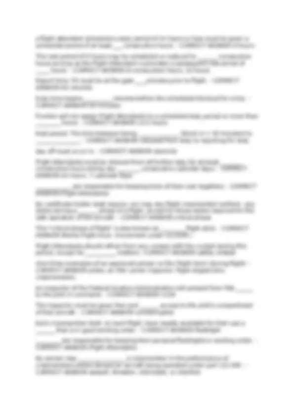 Frontier Flight Attendant, FAR ACTUAL EXAM (2025) 100%VERIFIED ...