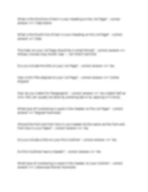 MLA Review Quiz with correct answers rated A+-5.docx | Exams Nursing ...