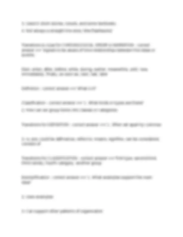 Bridging the gap Chapter 5 Patterns of Organization well answered-8.docx | Exams Nursing | Docsity