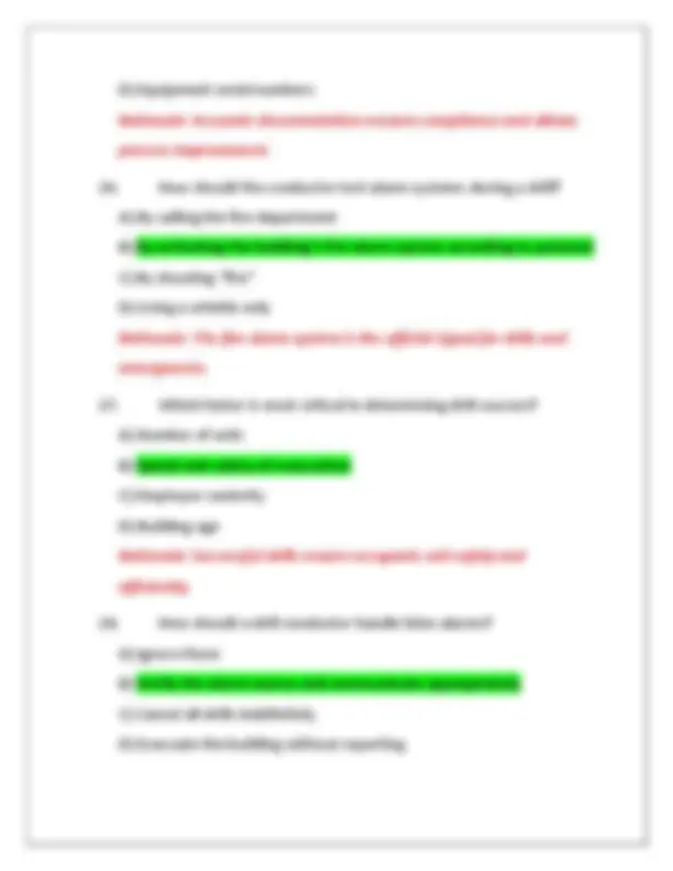 FDNY F07 Fire and Emergency Drill Conductor Exam Practice Questions And Correct Answers | Exams ...