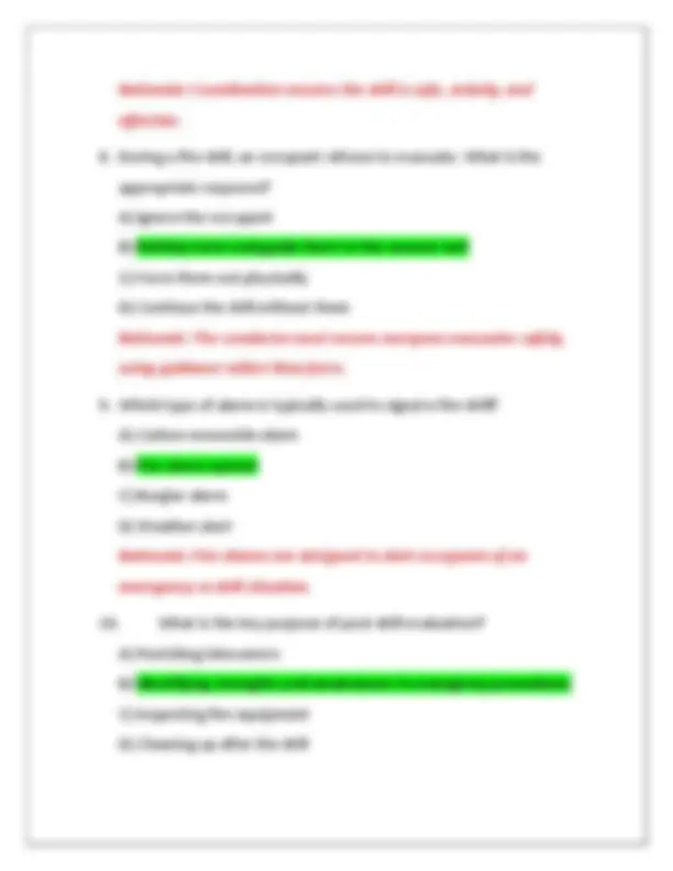 FDNY F07 Fire and Emergency Drill Conductor Exam Practice Questions And Correct Answers | Exams ...