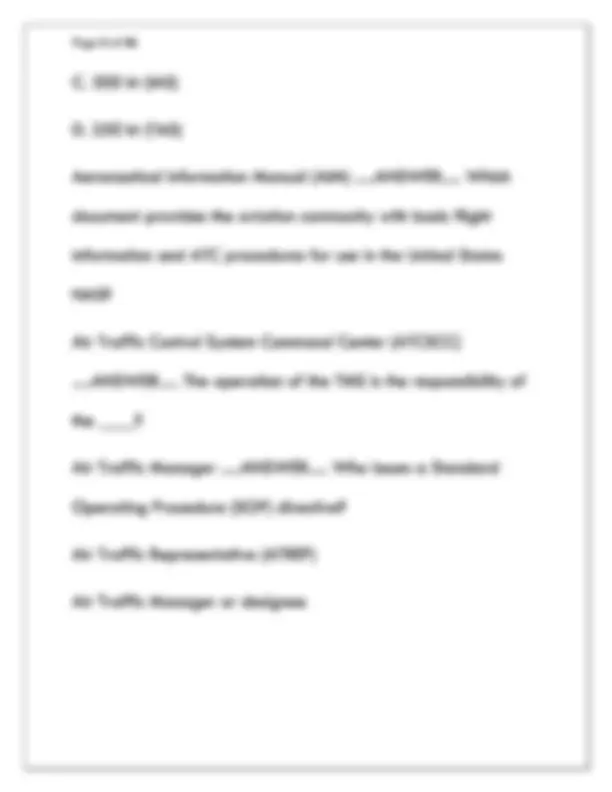 FAA ATC Basics Block 1 Exam 2025 – Full Actual Exam Guide & Practice ...