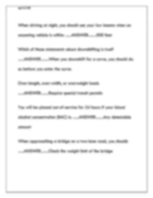 Texas CDL General Knowledge Test 2024: Practice Questions & Study Guide ...