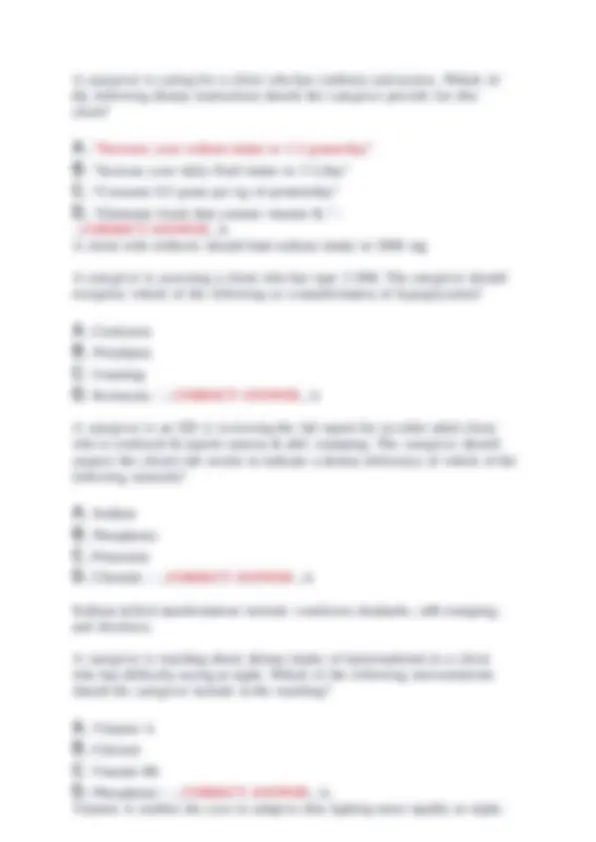 ATI RN Nutrition Proctored Exams 2025-2026: Forms A, B, C & Study Guide ...