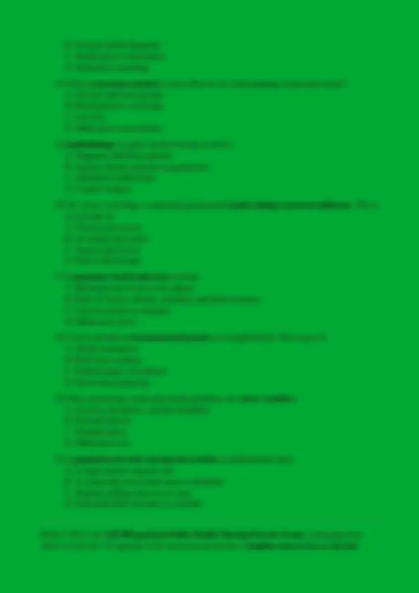 Public Health Nursing Mega Practice Exam: 200 NCLEX-Style Questions with Comprehensive Ans ...