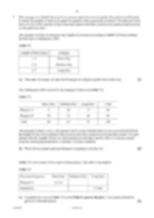 OCR - AS Level Further Mathematics B (MEI) - Y412/01 Statistics A - May ...