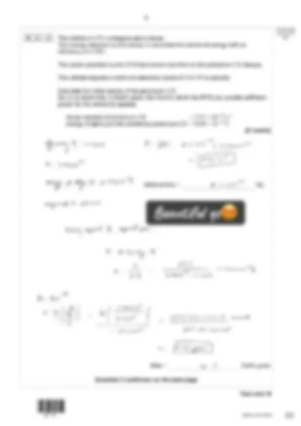 Actual 2025 AQA A-level PHYSICS 7408/2 Paper 2 Merged Question Paper ...