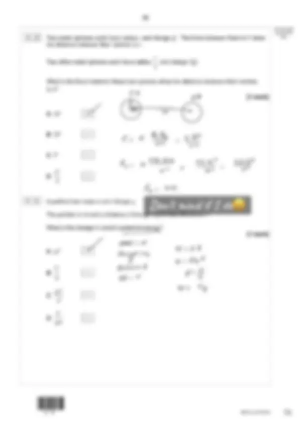 Actual 2025 AQA A-level PHYSICS 7408/2 Paper 2 Merged Question Paper ...