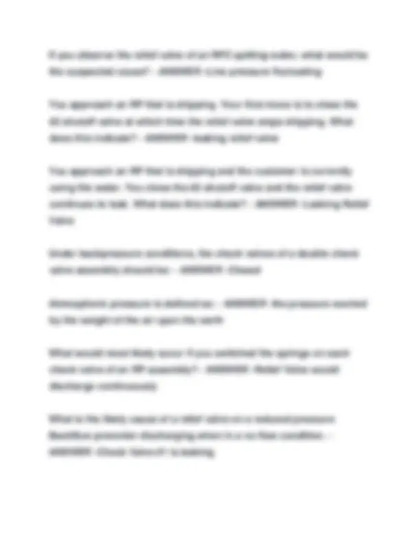 BACKFLOW PREVENTION ASSEMBLY TESTER TRAINING 2024- 2025|ACTUAL COMPLETE ...