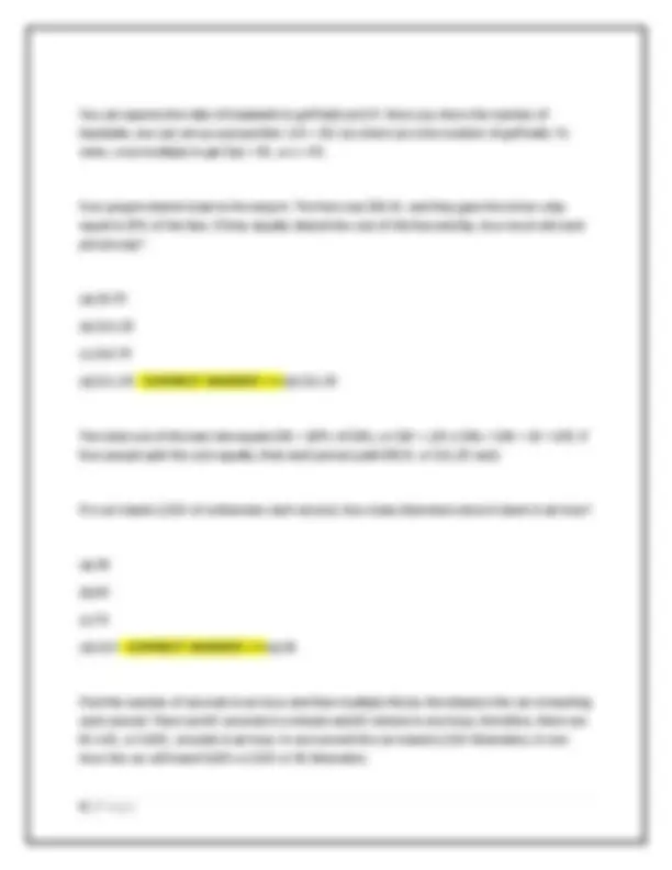 ASVAB - ARITHMETIC REASONING/MATHEMATICS KNOWLEDGE EXAM PRACTICE EXAM ...