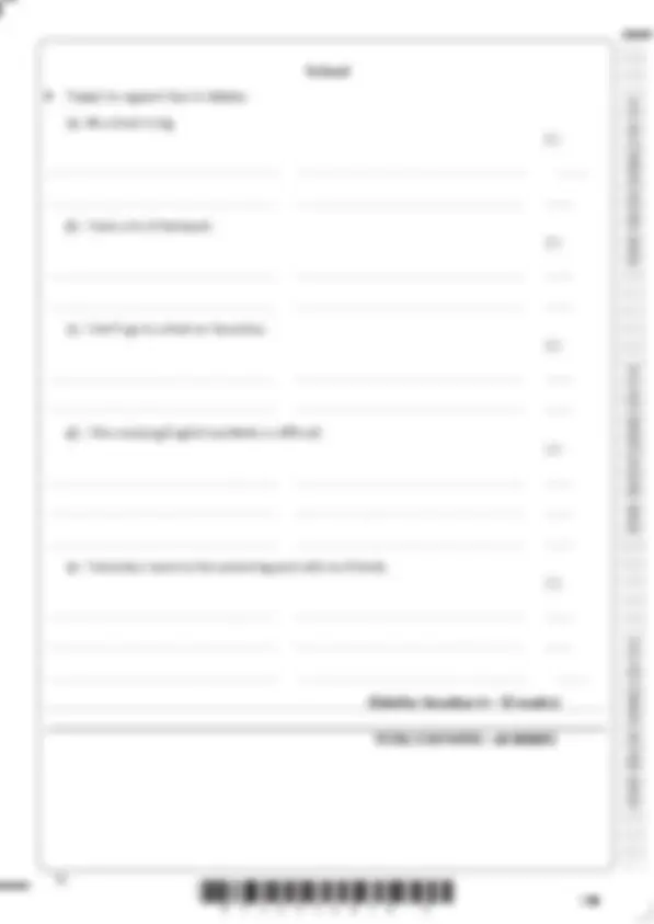 GCSE Italian Writing Exam: Foundation Tier Practice | Exams Medicine ...