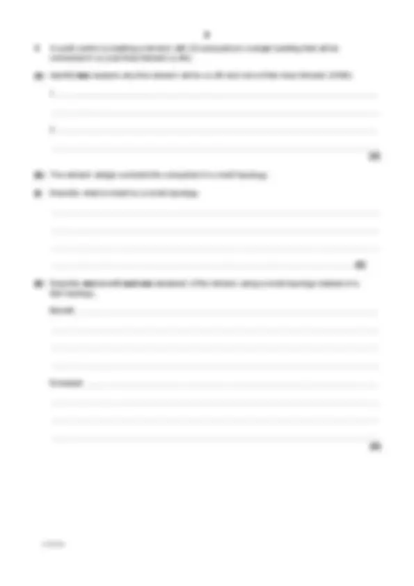 2O25 0CR GCSE Computer Science J277/01 Computer Systems Question Paper and Marking Scheme ...