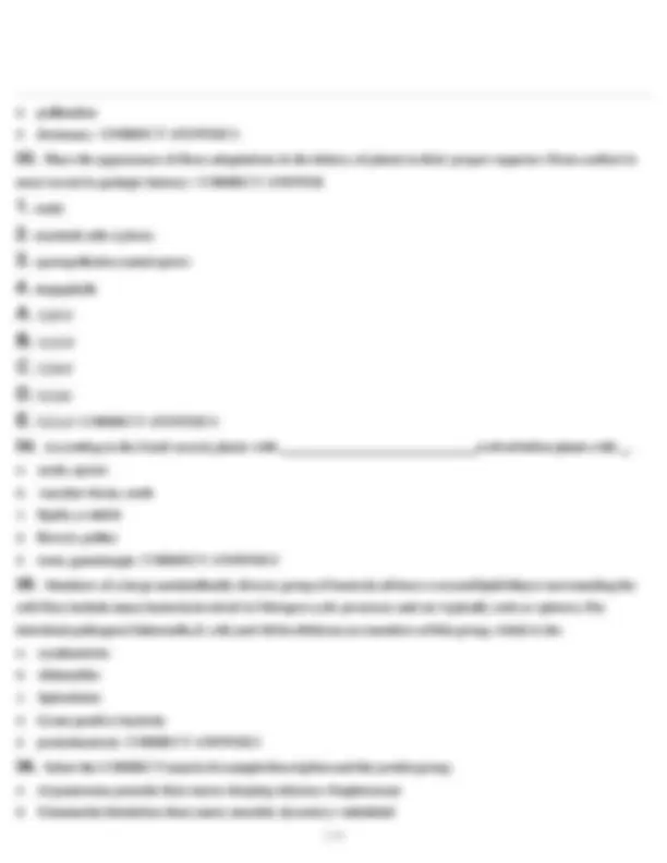 TAMU BIO 112 Final Exam Review – Texas A&M Biology 112 Study Guide with ...