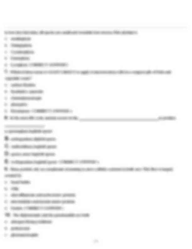 TAMU BIO 112 Final Exam Review – Texas A&M Biology 112 Study Guide with ...