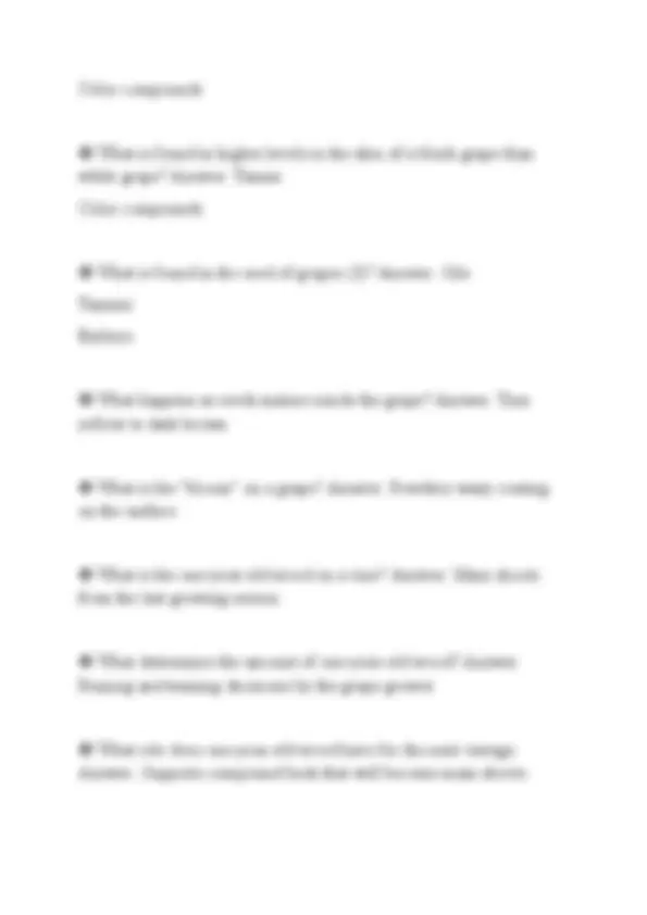 WSET DIPLOMA D1 FINAL PAPER ACTUAL EXAM EXAM STUDY SHEET 2026 GRADED A+ ...